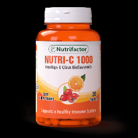 Nutrifactor Nutri-C 1000 1 x 30's Tablets Bottle tablets